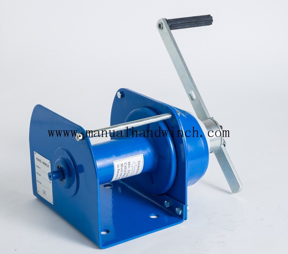 HNDC Construction Hoist And Lifter / Manual Lever Hand Drum Winch For ...